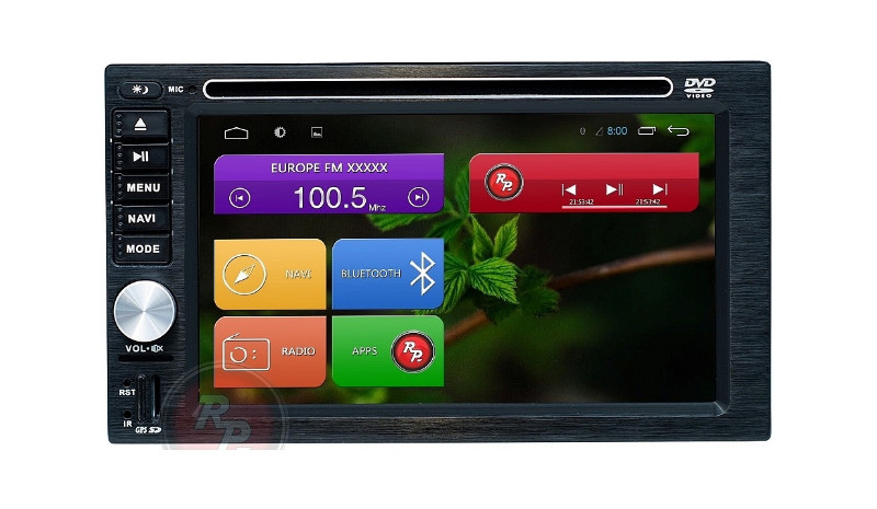 Магнитола в штатное место Redpower 31001DVD на Mitsubishi Colt, андроид 7.1, ГЛОНАСС