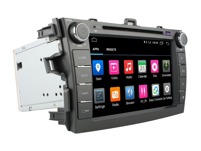 Магнитола для Тойота Королла Е150 на Андроид - ШГУ CarMedia OL-8694