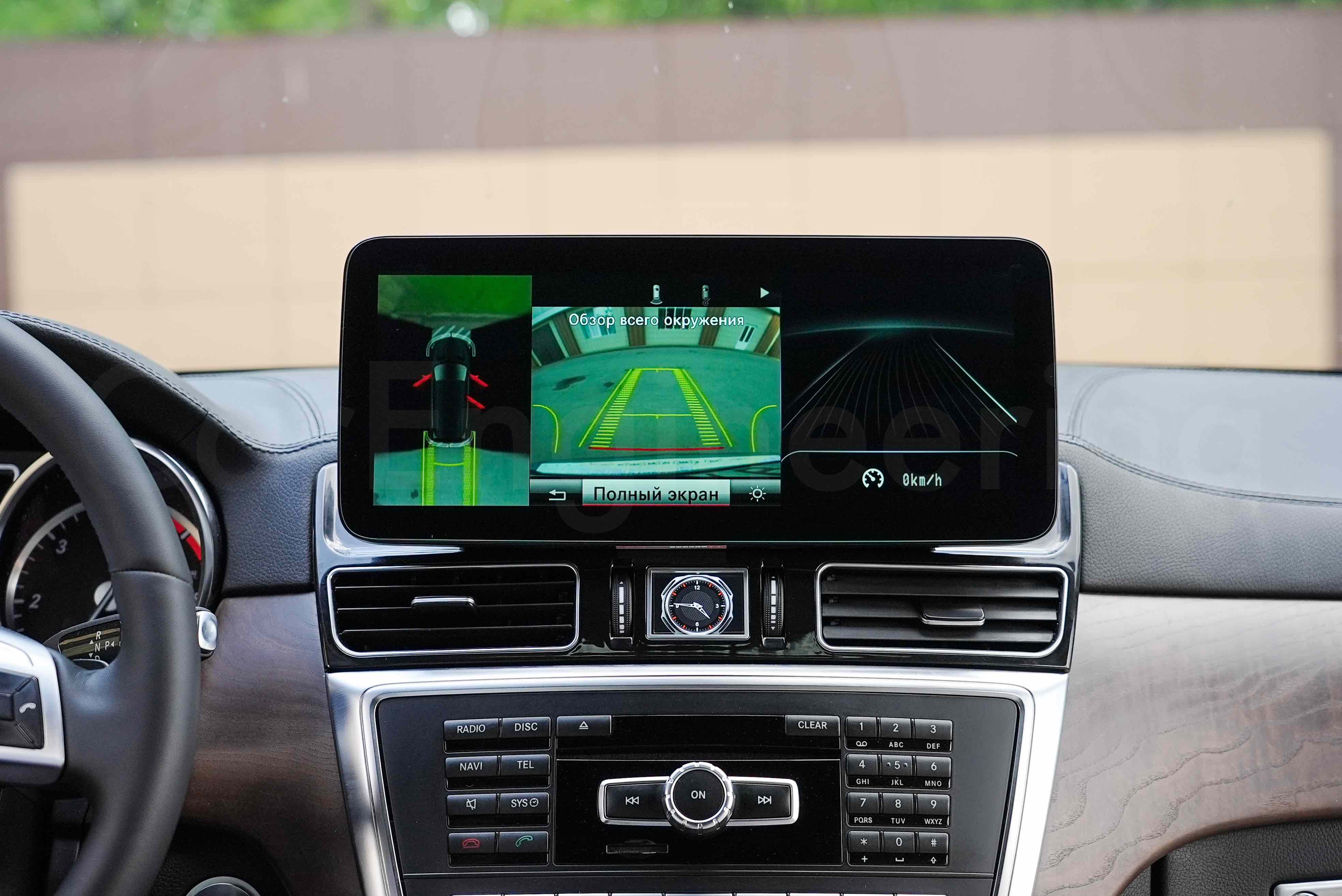 Андроид монитор для Мерседес МЛ и ГЛ 166